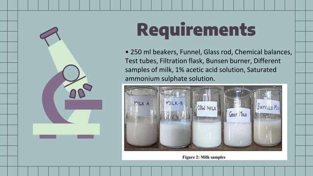 amount of caesin in milk, class 11th.pptx | Chemistry | Science