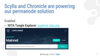 Implementing a Distributed NoSQL Database in a Persistent Distributed Ledger Service | PPT