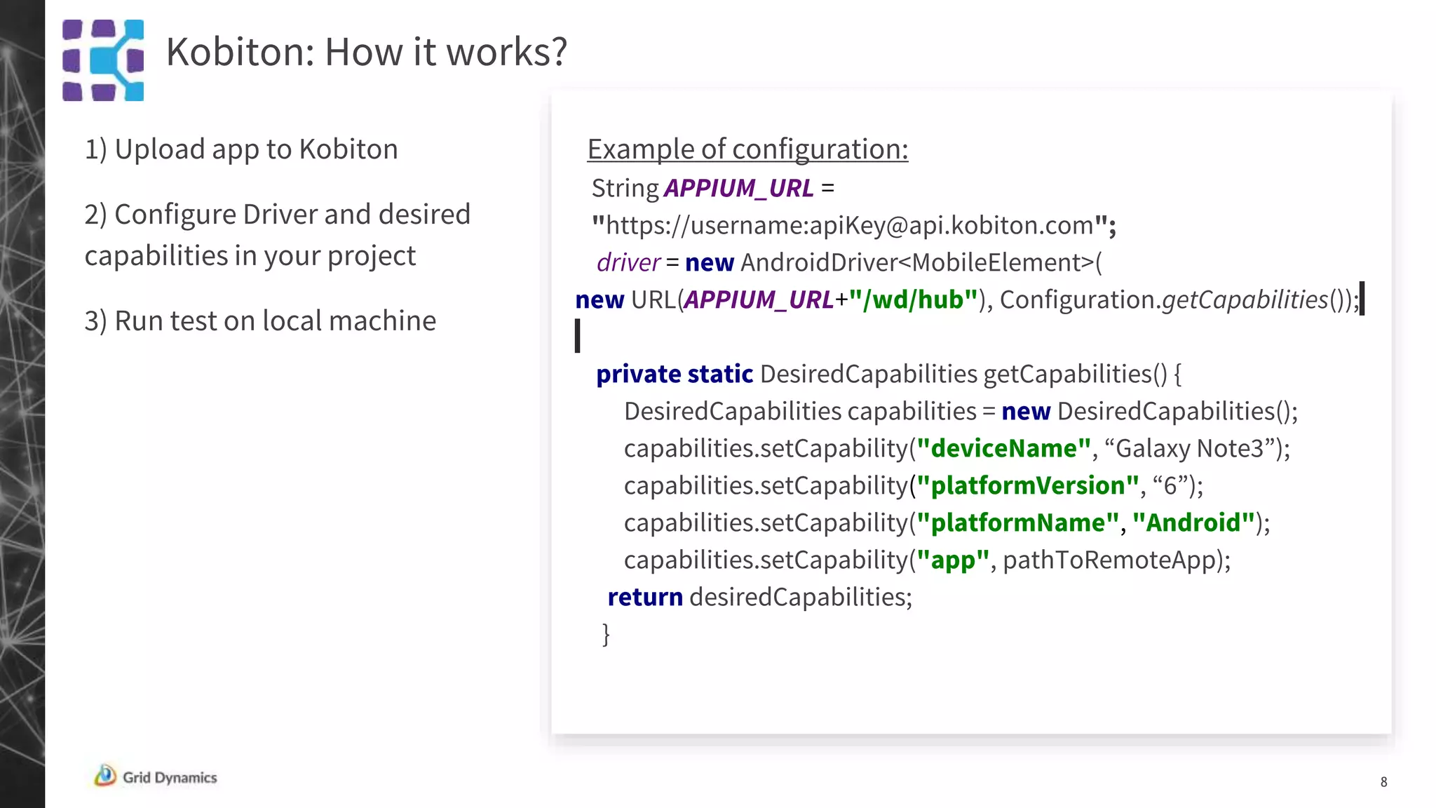 Overview for device farm for mobile testing | PPT
