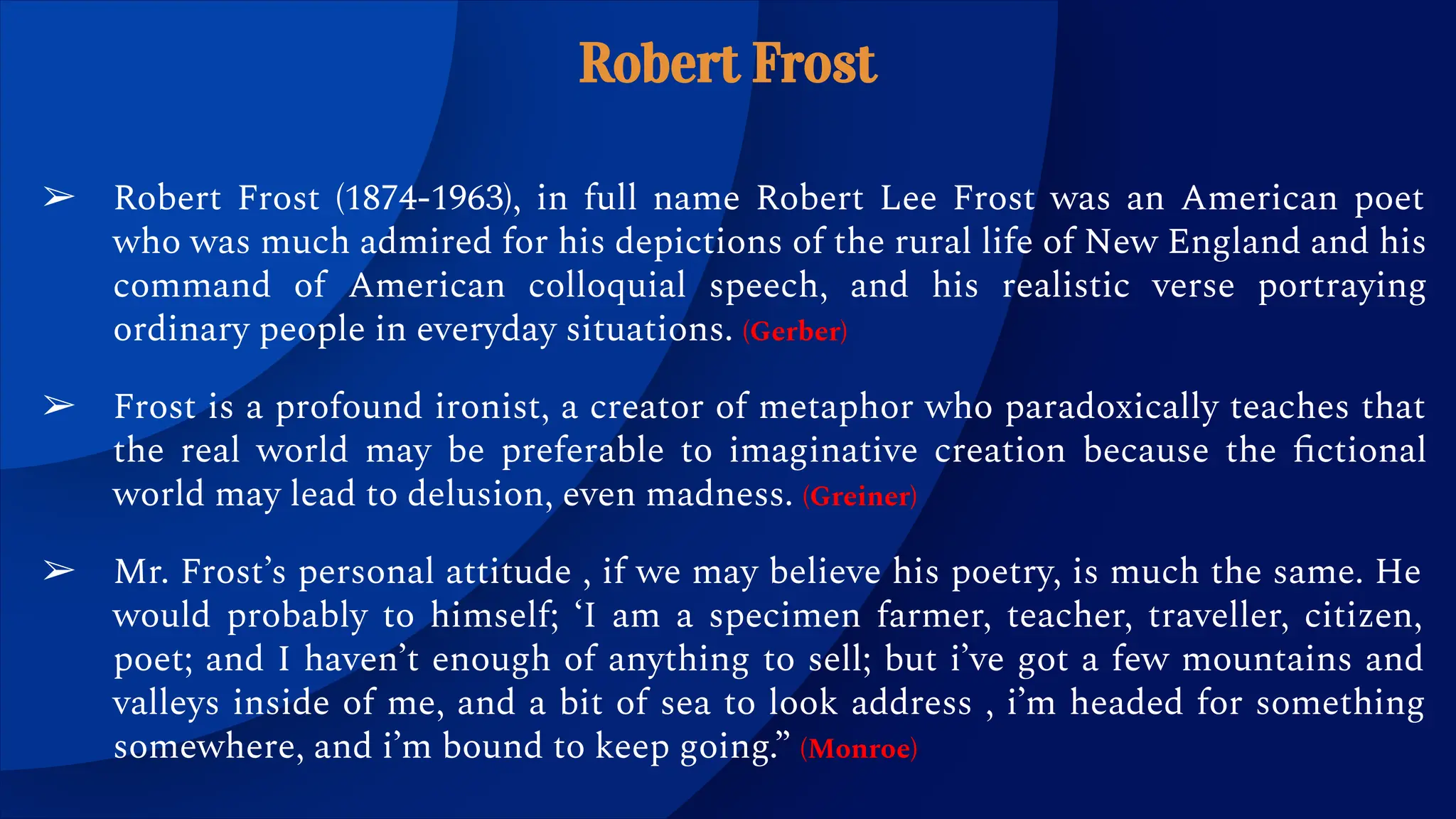 Critical Analysis of Robert Frost’s Poem - ‘The Road not Taken’ | PDF