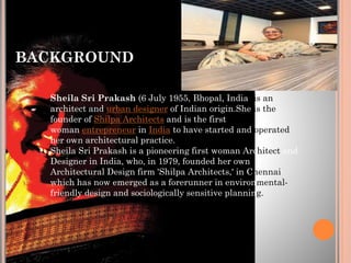 Copy of sheila sri prakash | PPTX