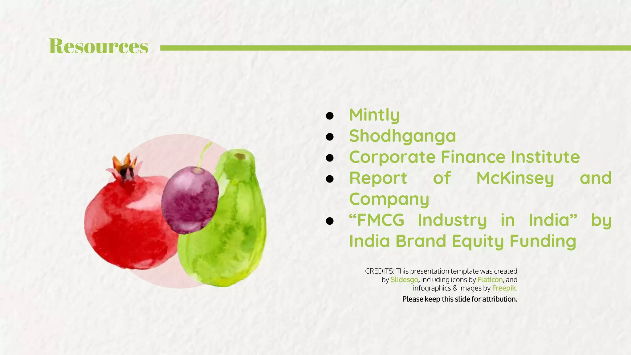 FMCG Industry - An In-depth Study | PPTX