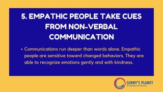 5 Habits of highly empathic people | PPT
