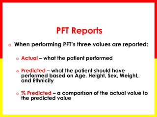 Spirometry Basics | PPT