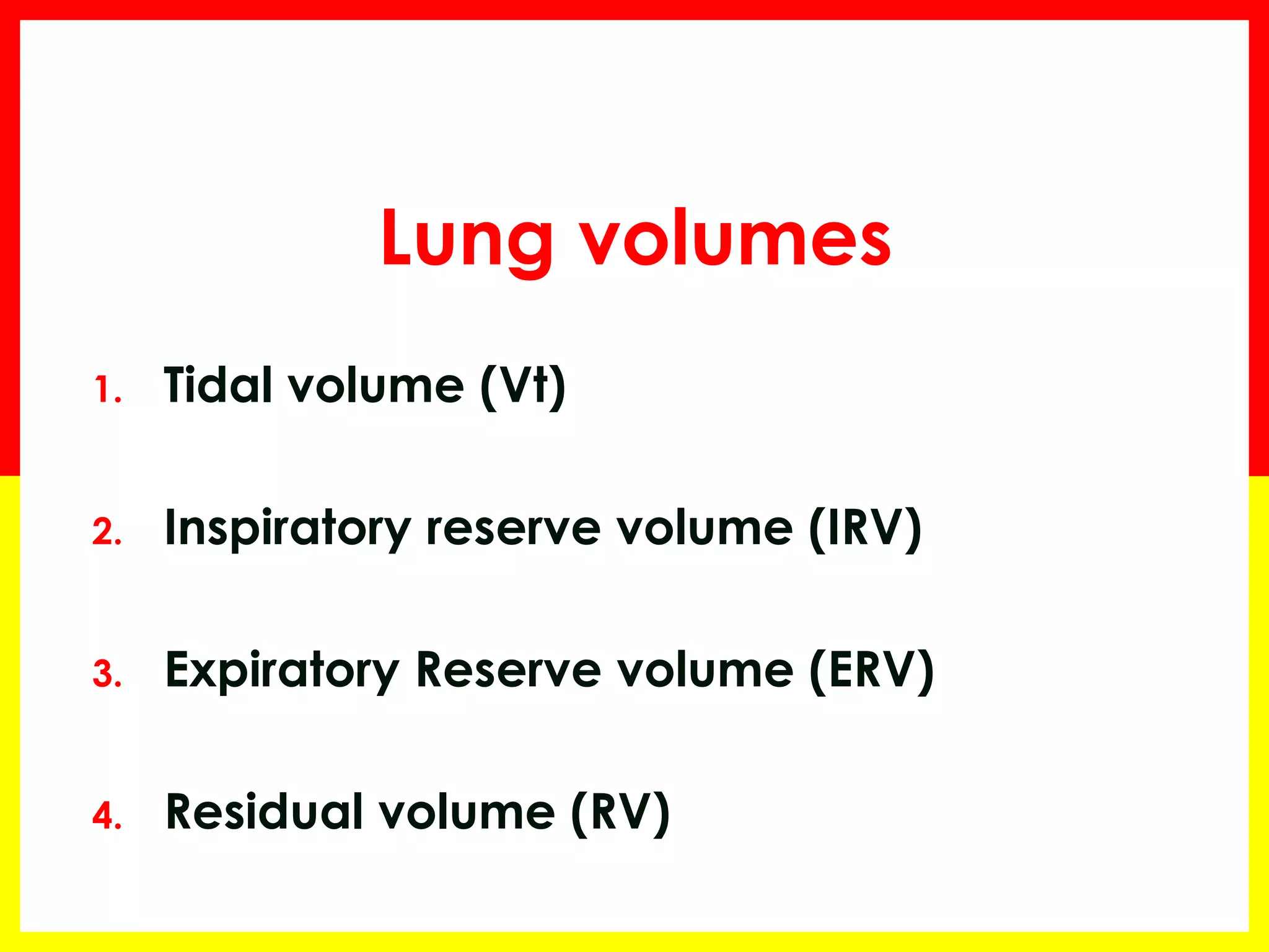 Lung volumes in COPD | PPTX