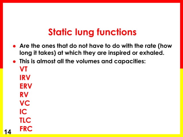 Lung volumes in COPD | PPTX