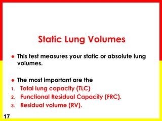 Lung volumes in COPD | PPTX