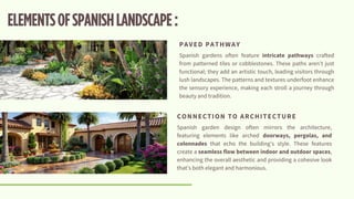 Copy of SPANISH GARDEN in landscape architecture | PDF
