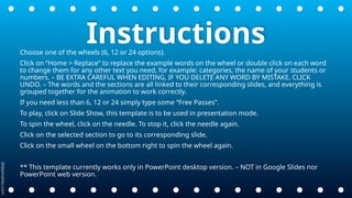 Copy of Spin the Wheel · SlidesMania.pptx