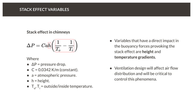 Stack Effect and Ventilation System Design | PDF