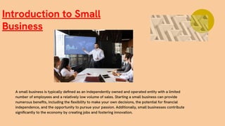 Steps and measures for Starting a Small Business | PPT | Free Download