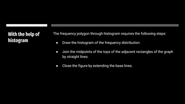 Frequency polygons and line graphs | PPTX