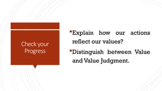 Values Integration in Various Discipline | PPTX