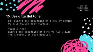 styles in technical writing | PDF