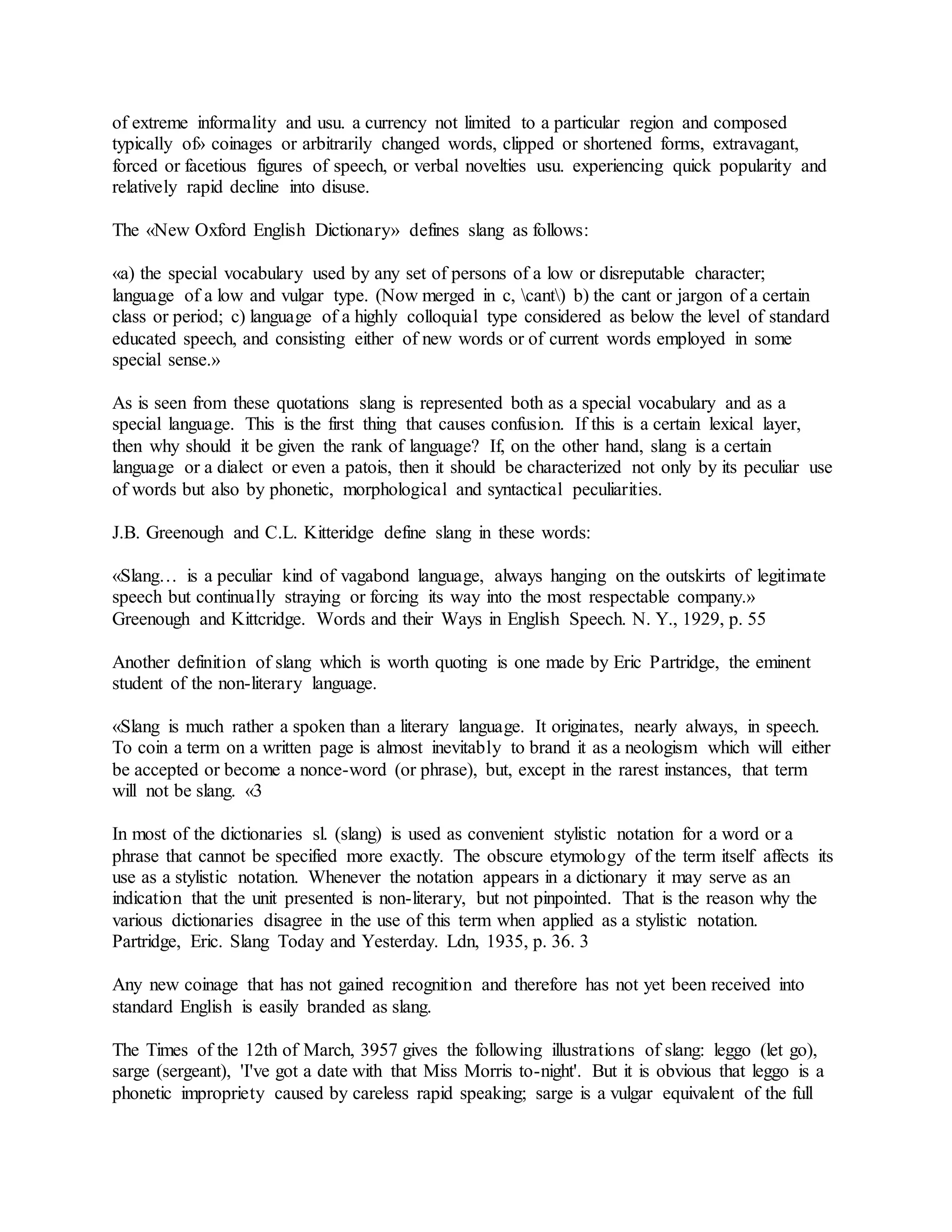 Copy of «stylistic classification of the english vocabulary» | DOCX