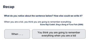 Subordinating conjunctions | PPTX