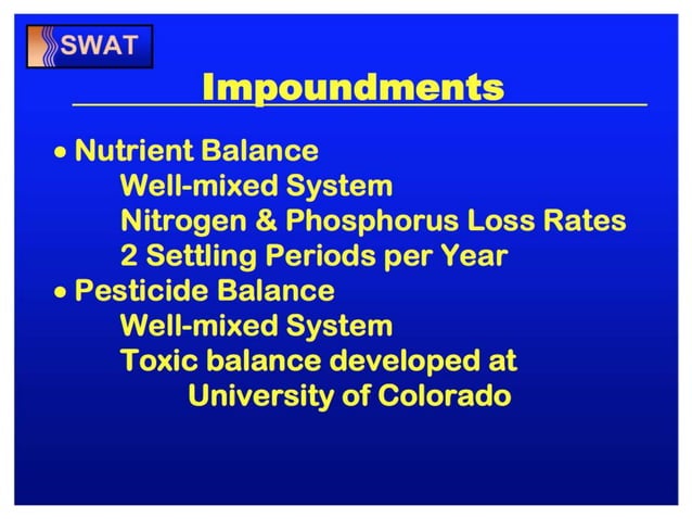 Copy of SWAT PPT OverviewCopy of SWAT PPT OverviewCopy of SWAT PPT ...