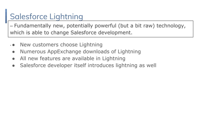 synebo talk #1 Salesforce lightning | PPT