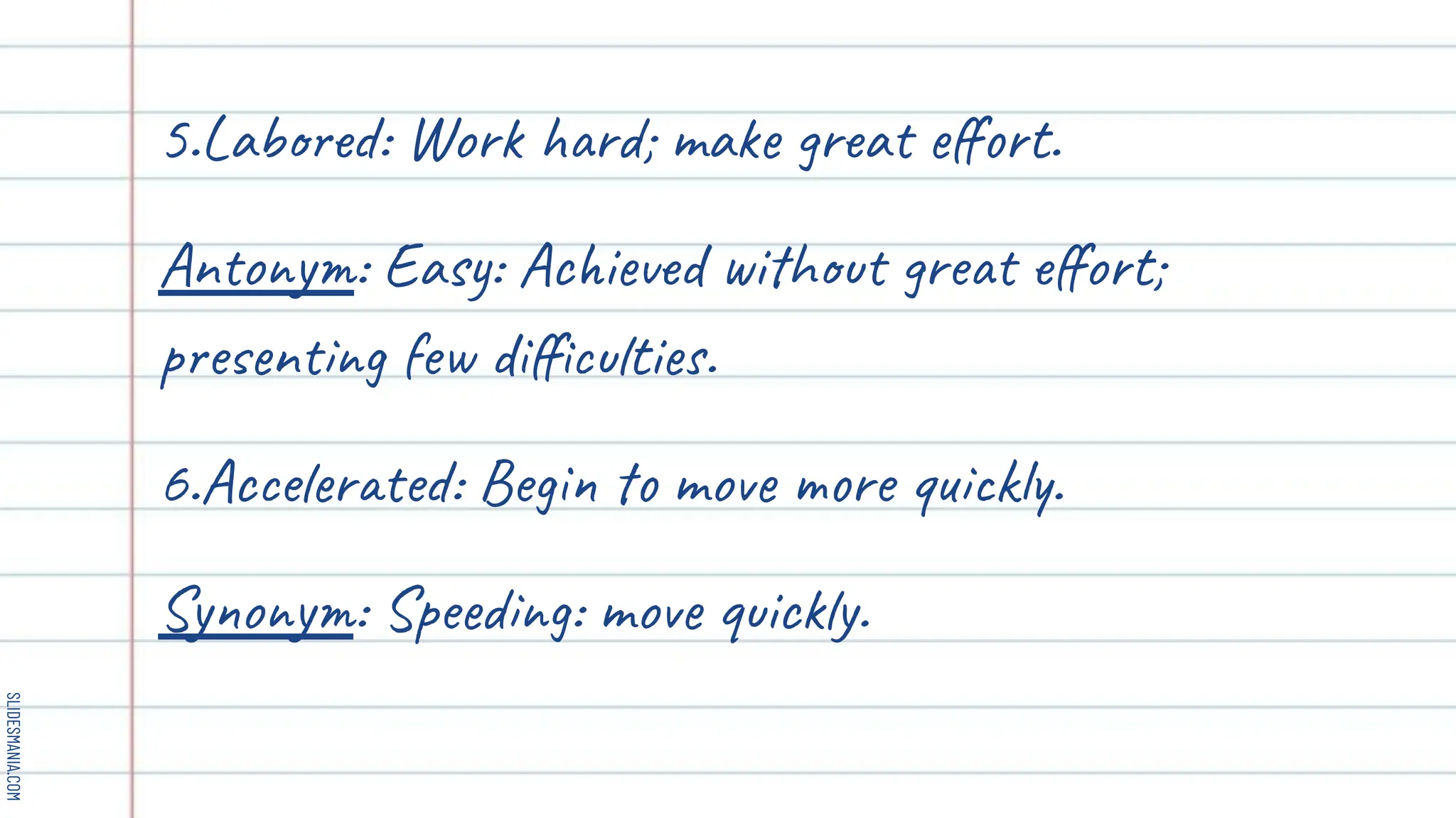 Synonyms & Antonyms presentation for spelling | PPT