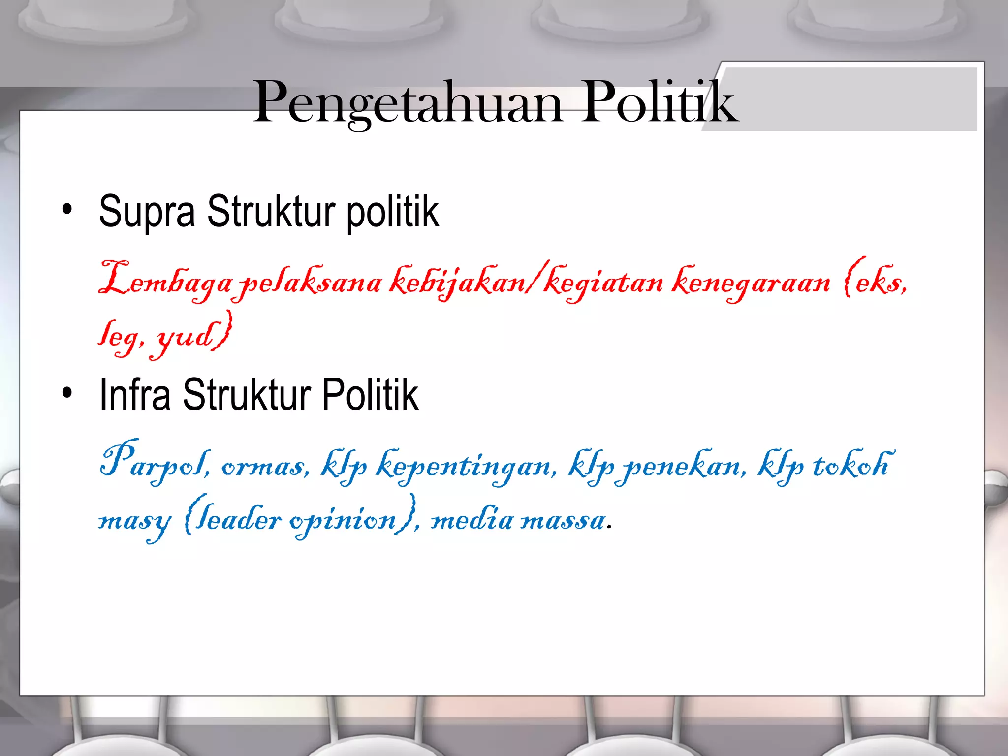 pengantar ilmu politik | PPT