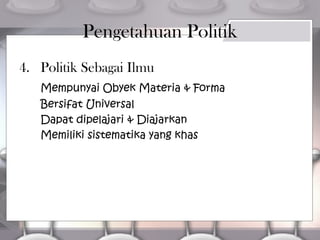 pengantar ilmu politik | PPT
