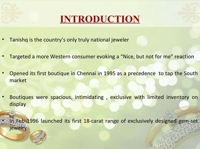 Copy of tanishq presentation | PPT