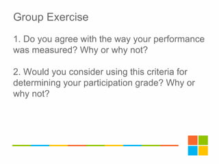 Performance Management at Microsoft: The Case of Stack Ranking | PPTX