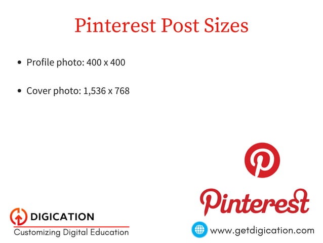 Different Social Media Post Sizes | PPT