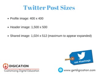 Different Social Media Post Sizes | PPT