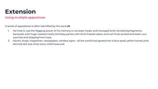 The appositive | PPTX