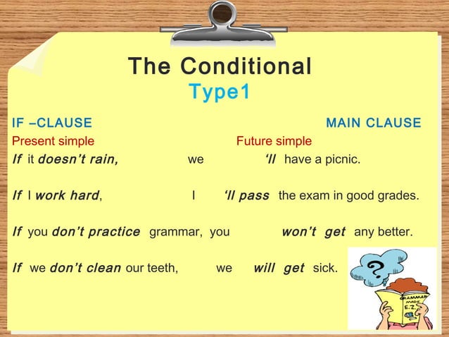 Tthe conditional (1st and 2nd Conditional) | PPT