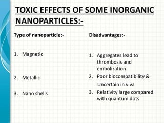 dark side of nanotechnology | PPTX