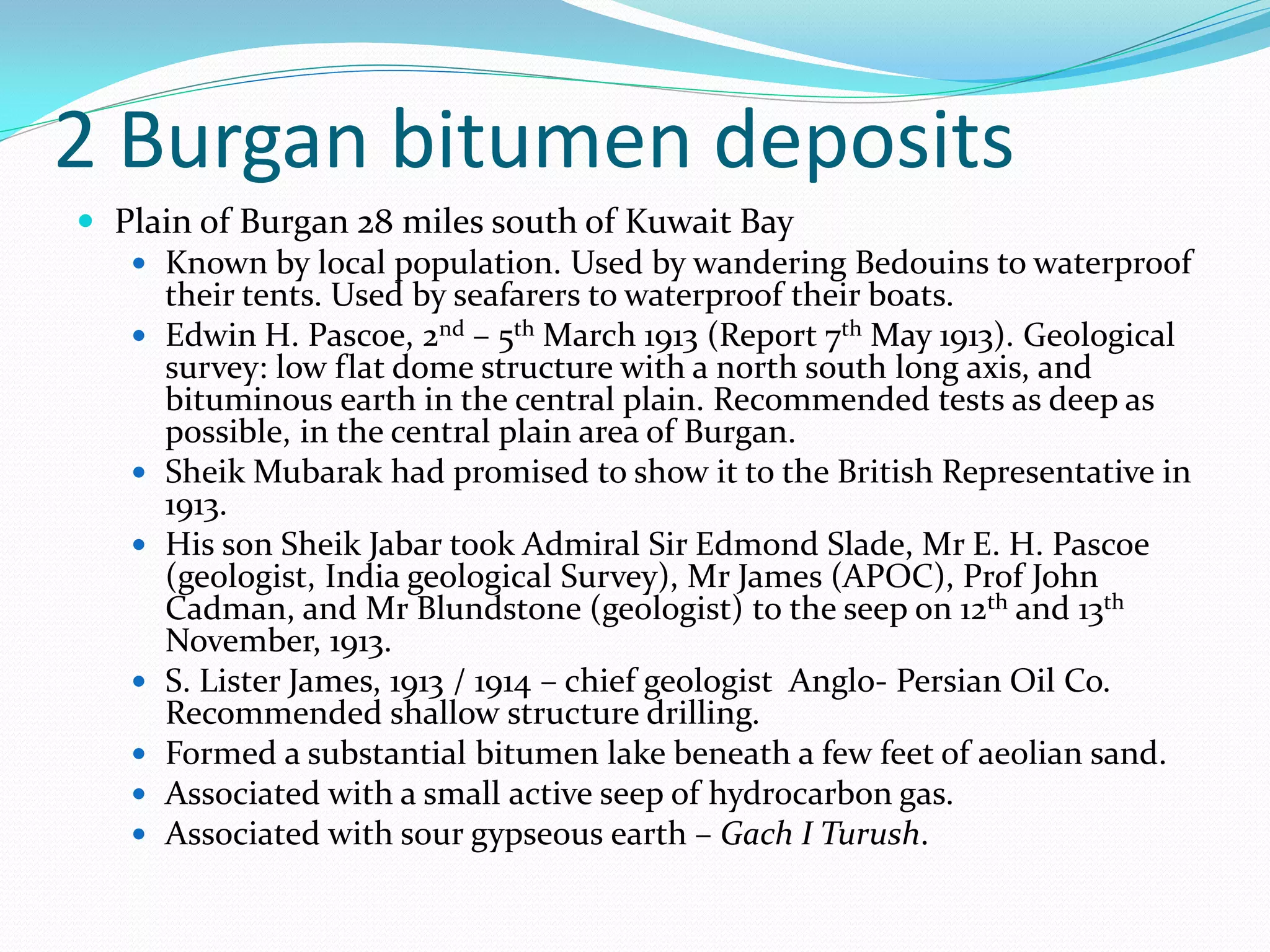 The discovery of oil in kuwait | PDF