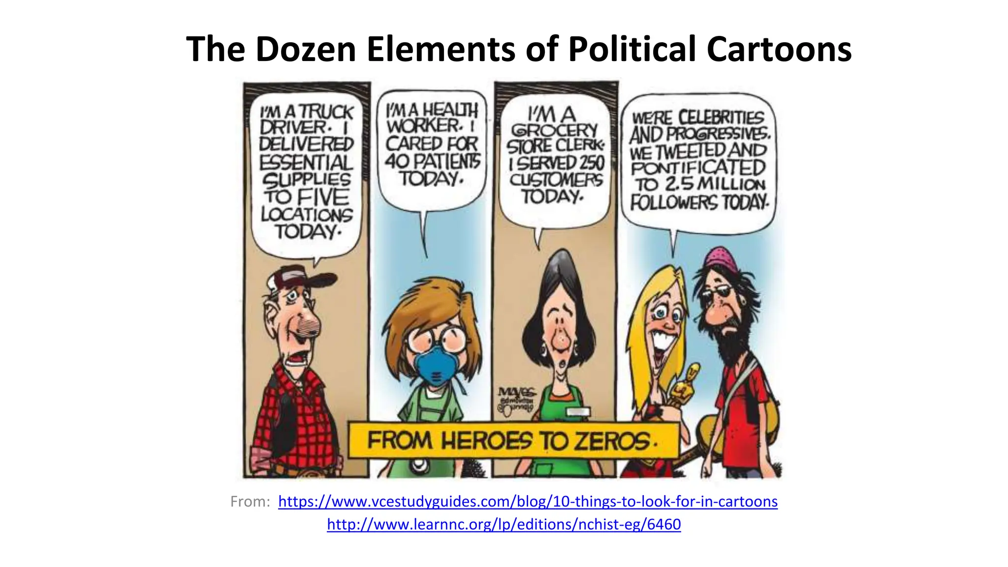The Dozen Elements of Political Cartoons.pptx