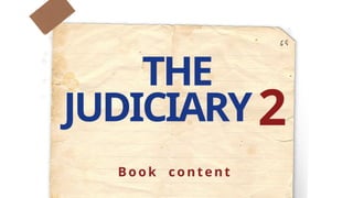 Judiciary NCERT class 9 - explanation and analysis | PPTX