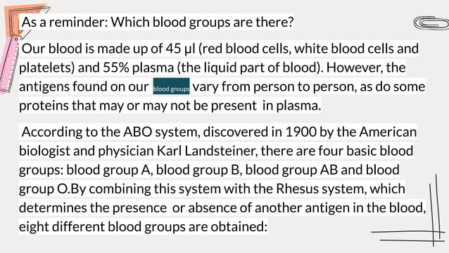 O positive (O+) or O negative (O-) blood group: what are the ...