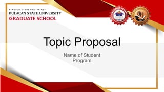 Copy of Topic Proposal Presentation Template.pptx