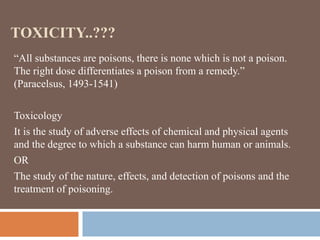 chronic toxicity studies | PPTX