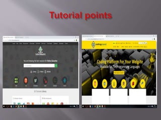 Copy of tutorial points | PPT