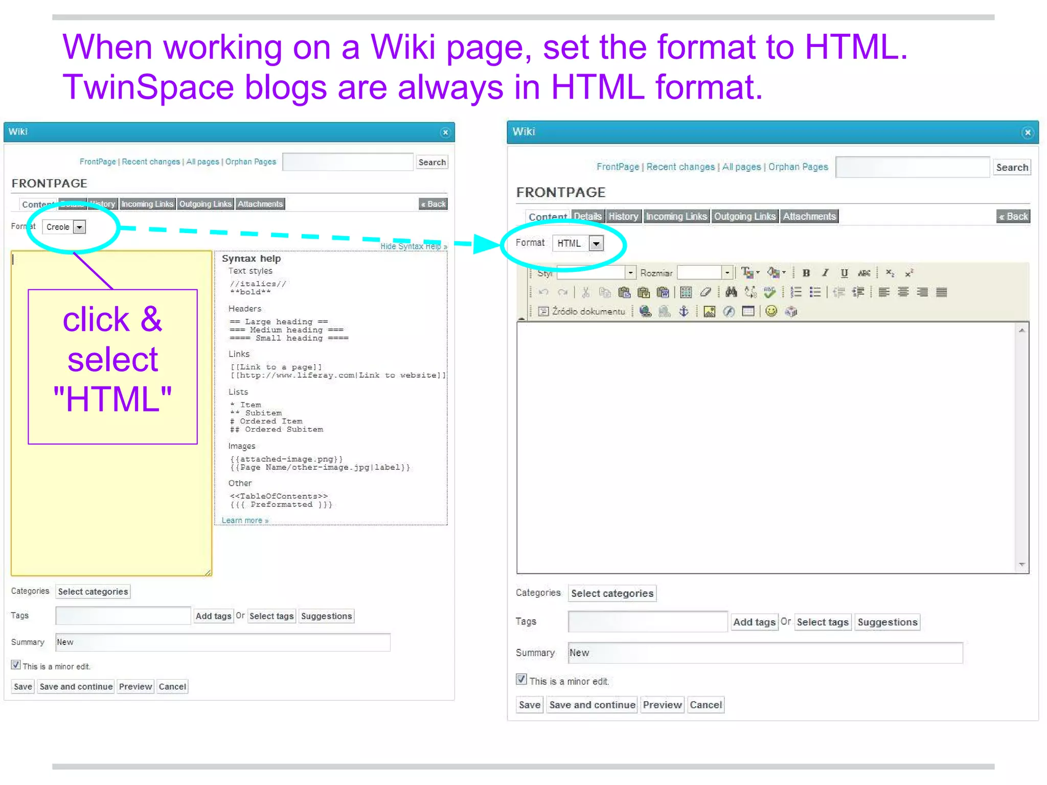 eTwinning - adding embed codes to TwinSpace | PDF