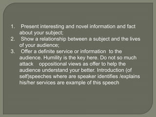 Copy of types of speech | PPT