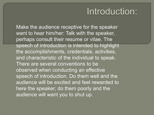 Copy of types of speech | PPT