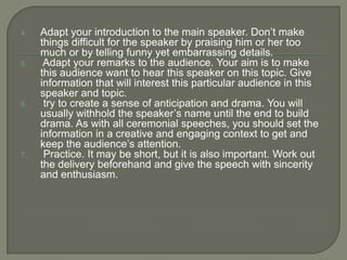 Copy of types of speech | PPT