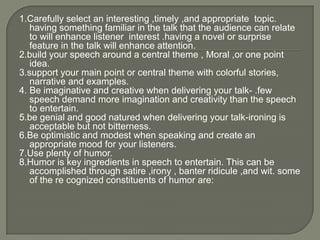 Copy of types of speech | PPT