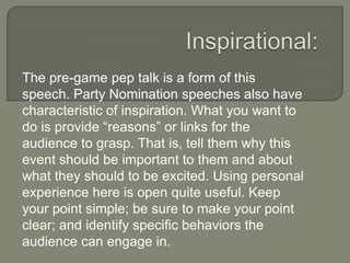 Copy of types of speech | PPTX