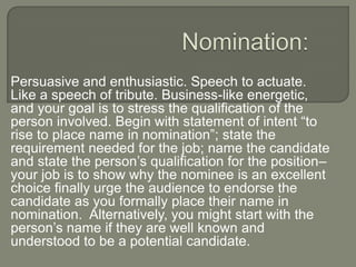 Copy of types of speech | PPTX