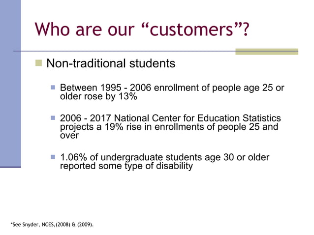 Applying Universal Design to Improve Reference & Instruction Services | PPT