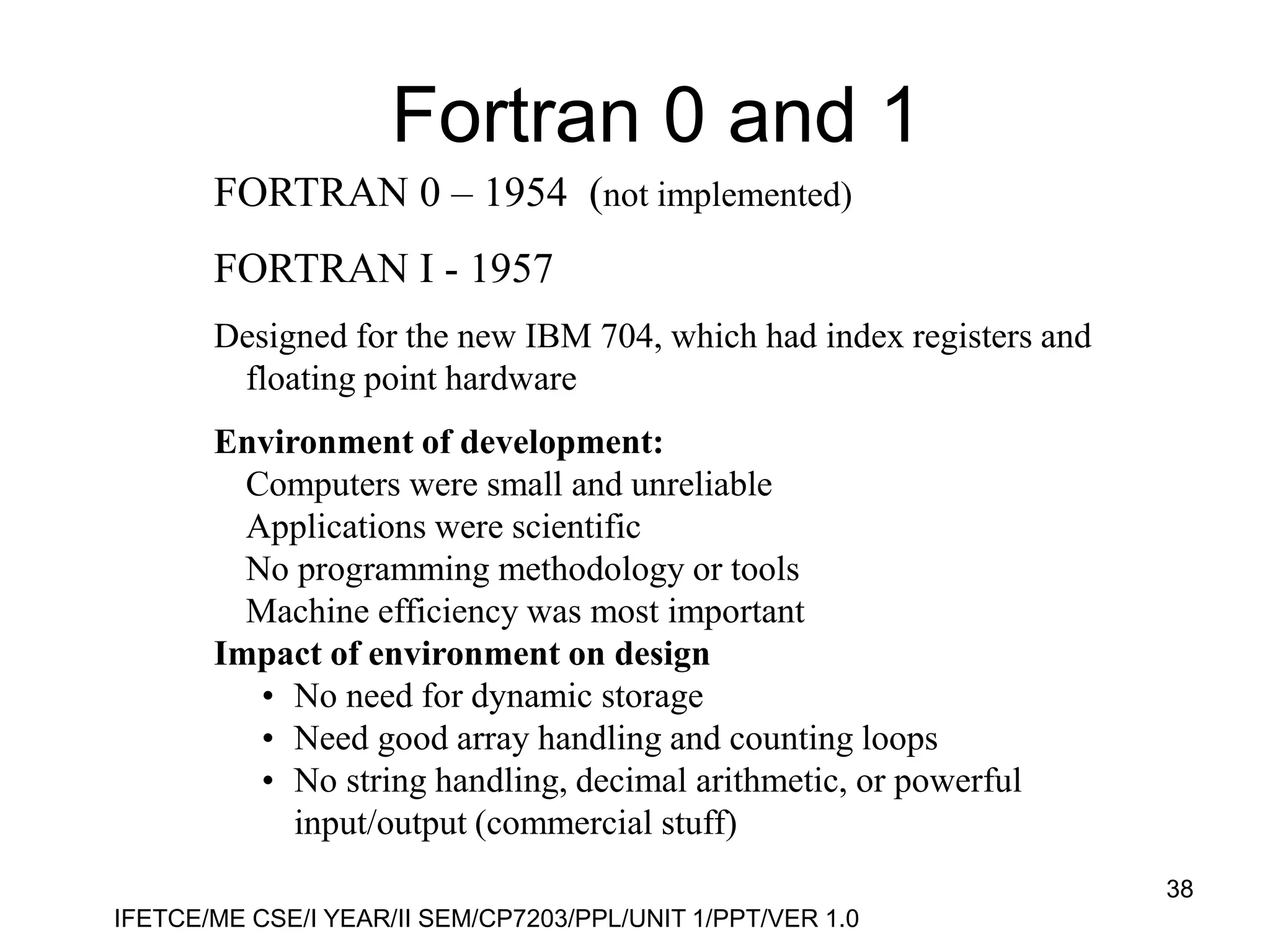 principle of programming language subject unit-1 | PPT | Programming ...