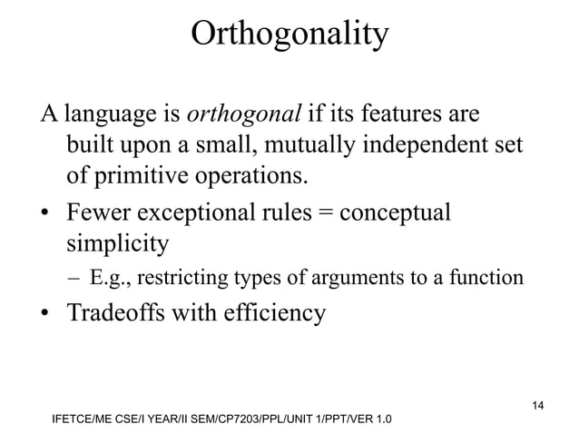 principle of programming language subject unit-1 | PPT | Programming ...
