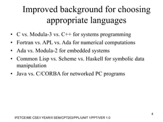 principle of programming language subject unit-1 | PPT